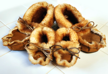Teepee Creepers - Quality Sheepskin Moccasin Slippers